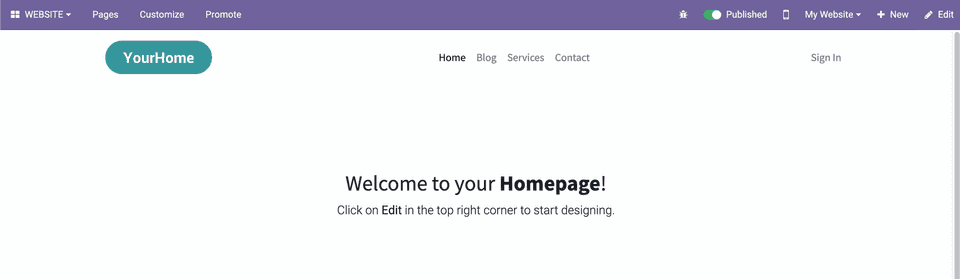 How To Create Odoo Website Custom Header And Footer Ajscript
